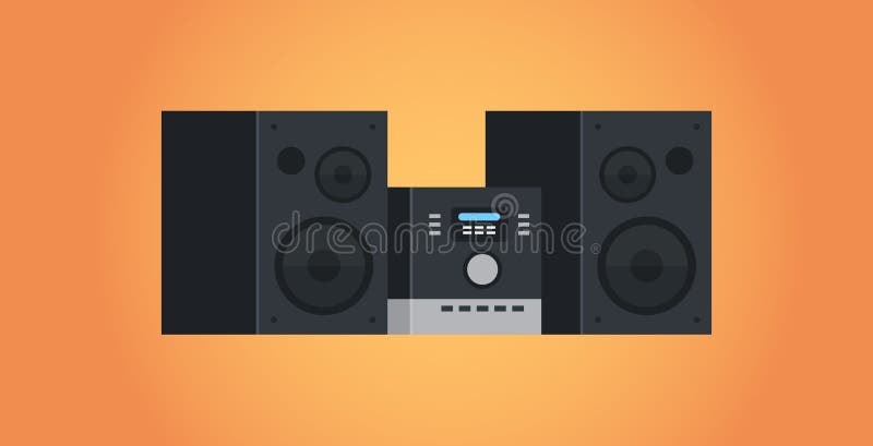 Electric Home Audio Systems Sound Device Icon Studio HI FI Systems ...