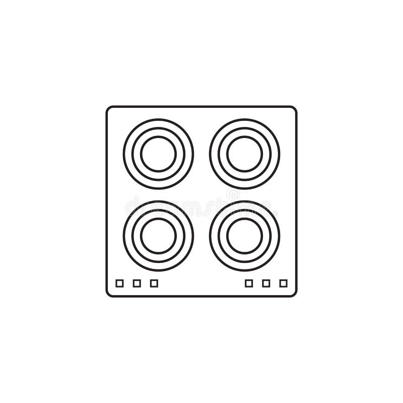 Electric Hot Plate Stock Illustrations – 1,840 Electric Hot Plate Stock ...