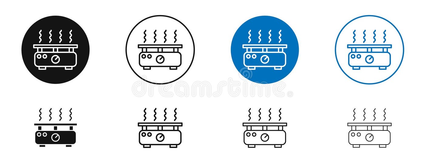 Electric Hot Plate Stock Illustrations – 1,828 Electric Hot Plate Stock ...