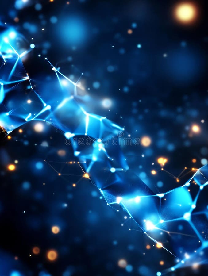 Electric Indigo Sparkle Misty Abstract Background Abstract Artwork ...