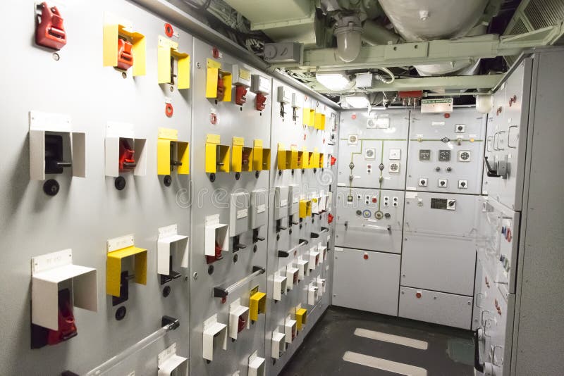 Electric Industry Room Board Stock Image - Image of distribution ...