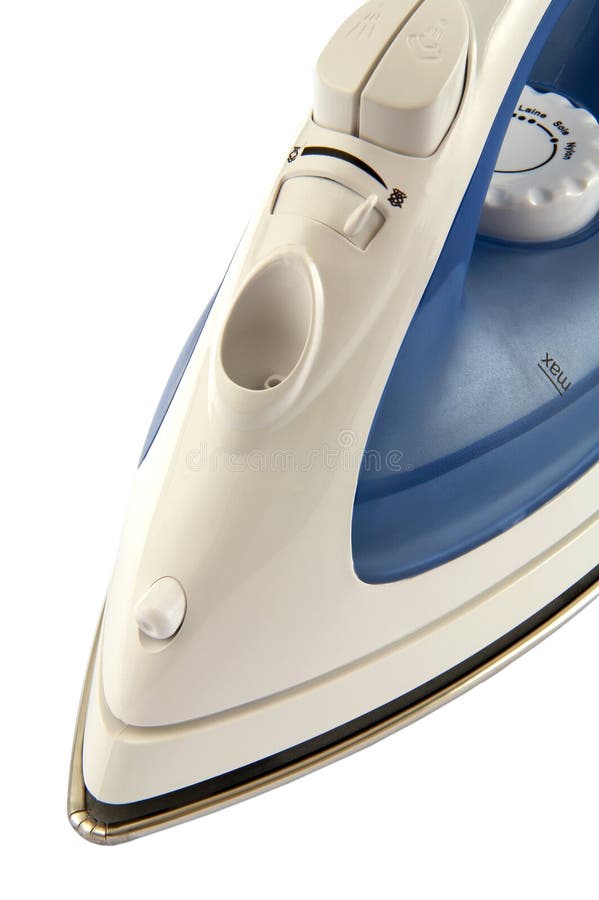 Electric iron stock image. Image of vapour, modern, handle - 32291199