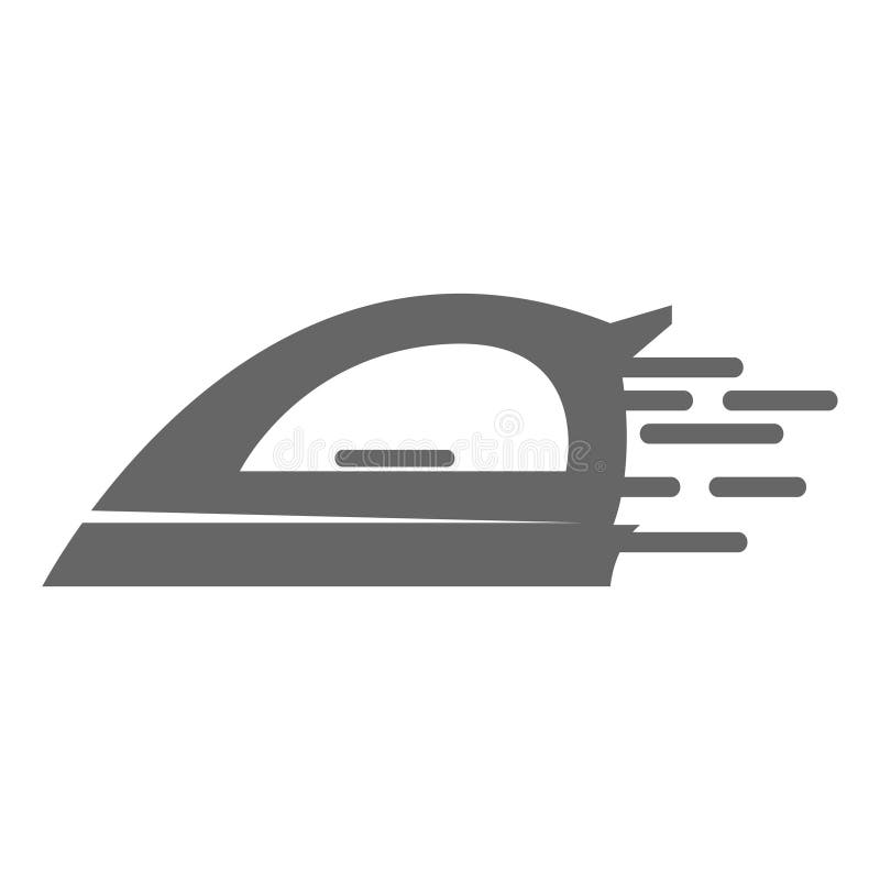 Electric iron logo design stock vector. Illustration of laundry - 270625781