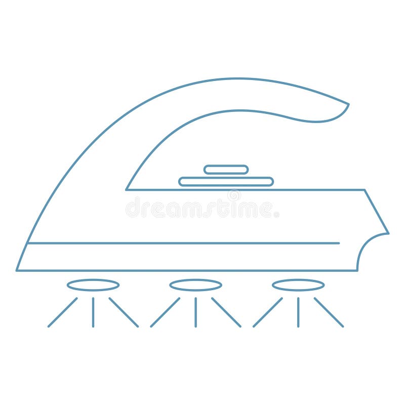 Electric iron logo design stock vector. Illustration of clothes - 270625835