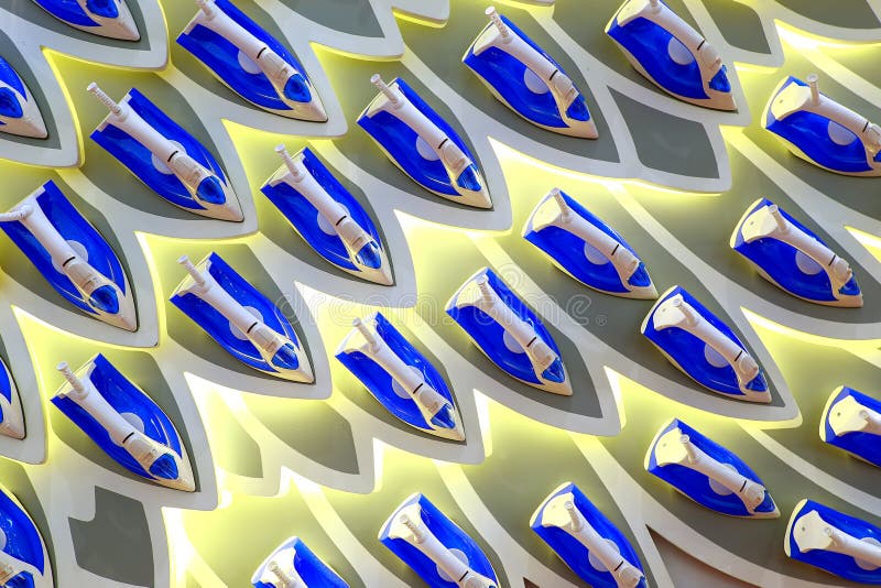 Electric Iron Pattern Background Stock Photo - Image of device, ironing ...