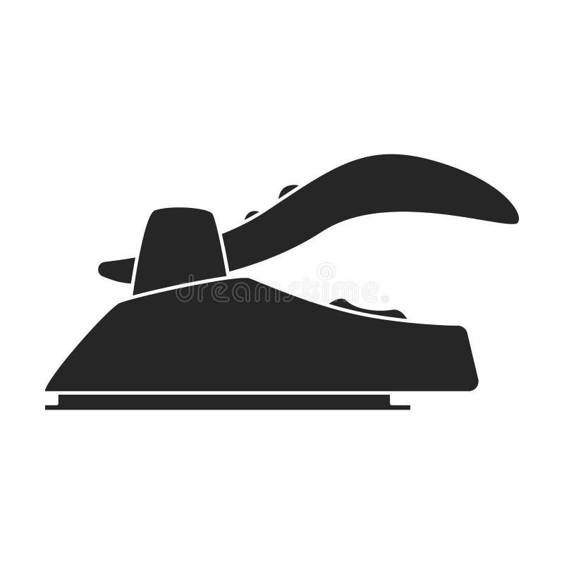 Electric Steam Iron Vector Icon.Illustration of Isolated Flat Icon Home ...