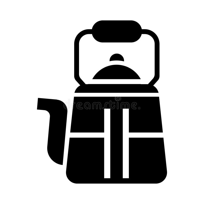 Electric Kettle, Boiling Kettle, Kettle Teapot with Degrees Icon Stock ...