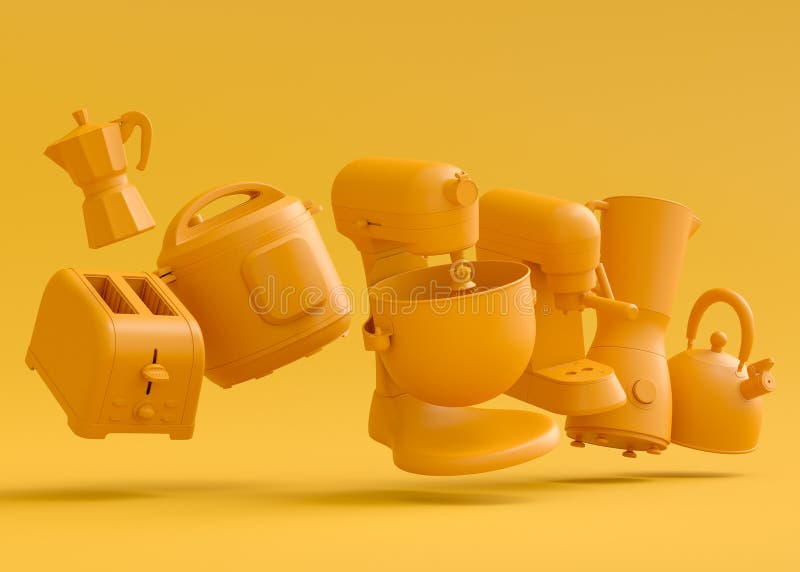 Electric Kitchen Appliances and Utensils for Making Culinary on ...