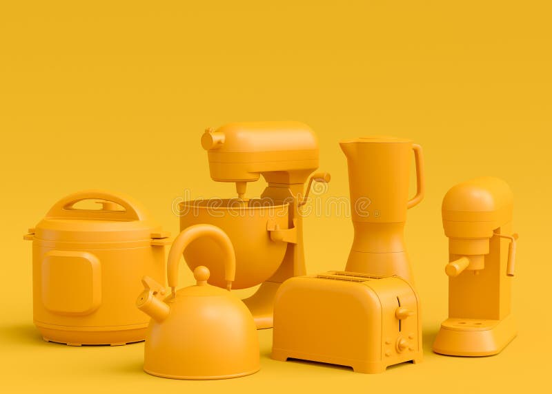 Electric Kitchen Appliances and Utensils for Making Culinary on ...