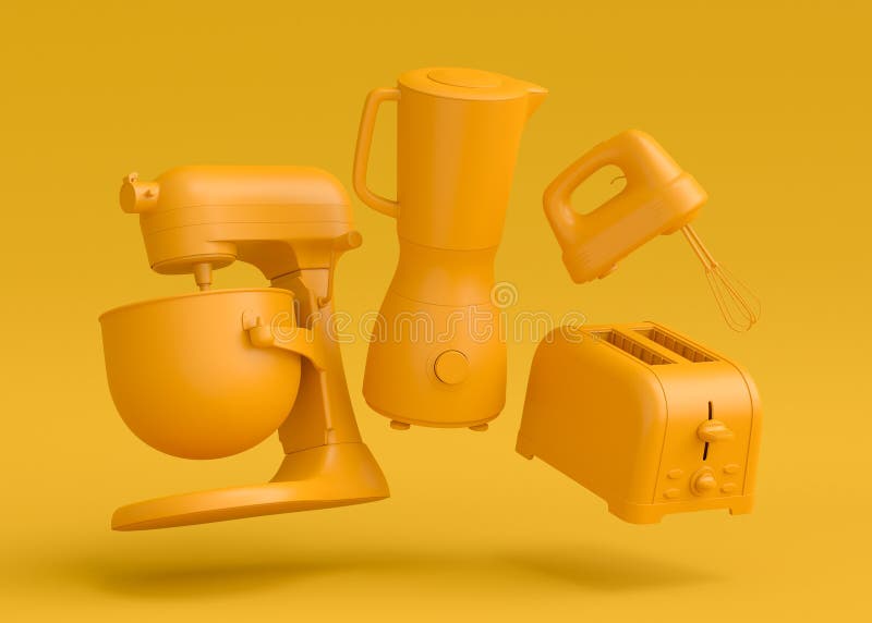 Electric Kitchen Appliances and Utensils for Making Culinary on ...