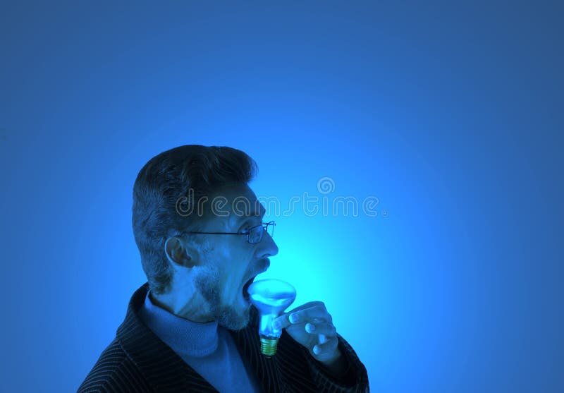 Electric lamp stock photo. Image of emotional, intellectual - 3228018