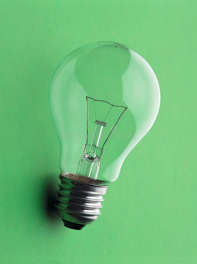 Electric lamp stock image. Image of creative, light, thought - 472673