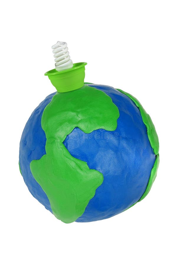 Electric Lamp and Globe stock photo. Image of globe, glitter - 25656618