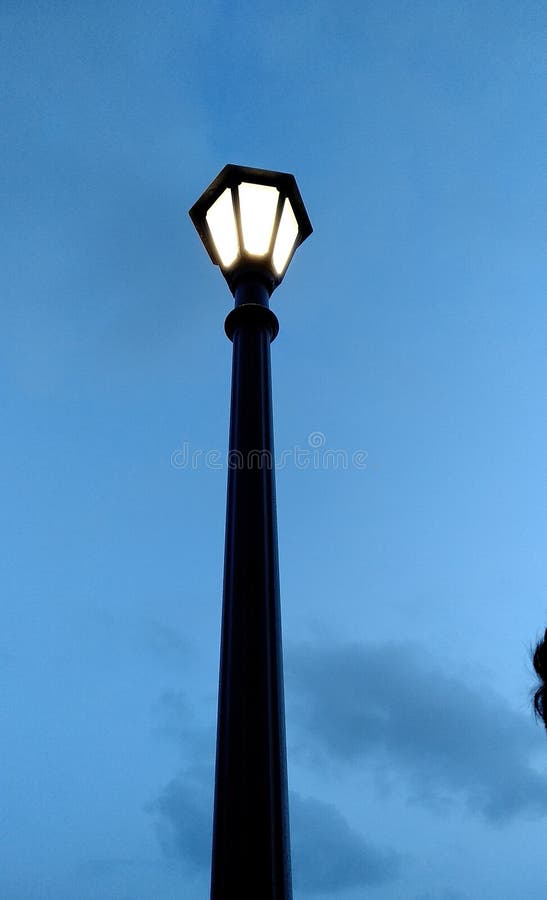 An Electric Lamp Light Emiting Component. Stock Photo - Image of ...