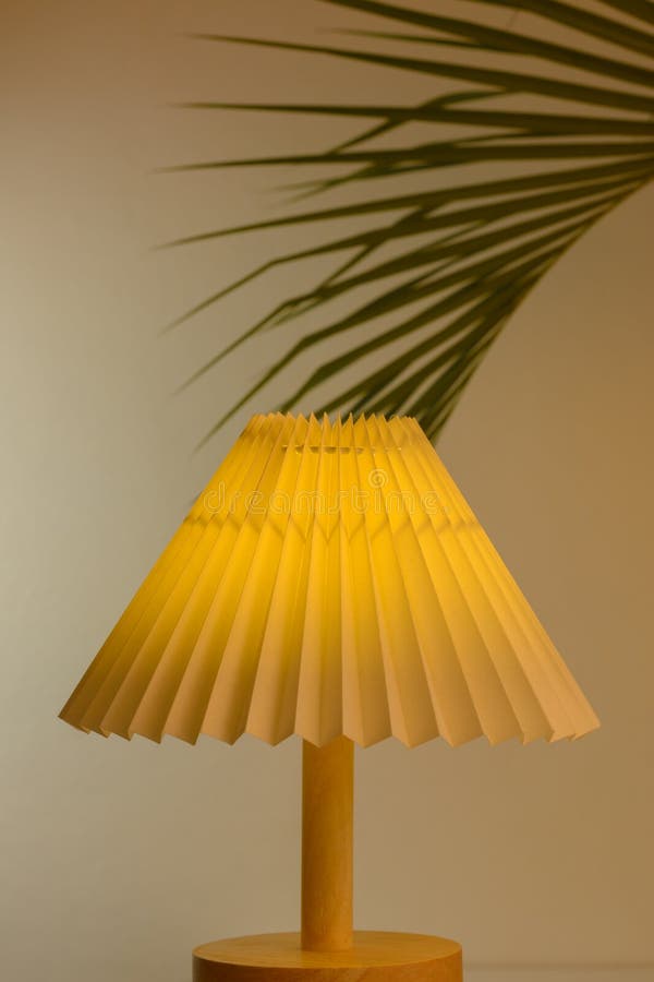 Electric Lamp on Warm Light Background Stock Image - Image of ...
