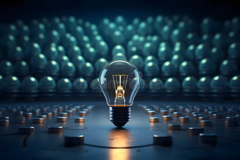 Electric Lamps are on the Information Panel. Leadership and Ideas ...