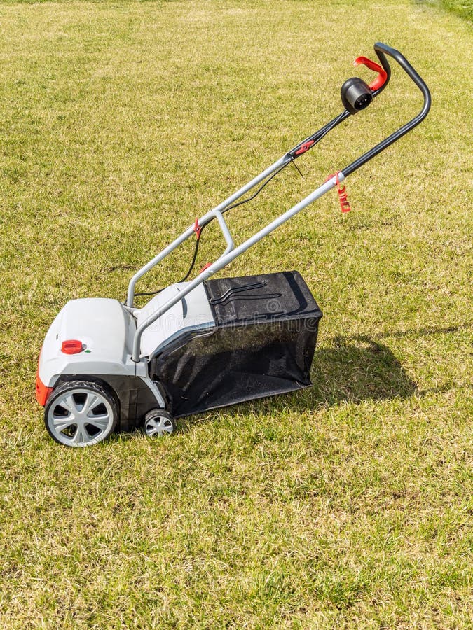 Lawn scarifier stock photo. Image of mechanism, ground - 39330026