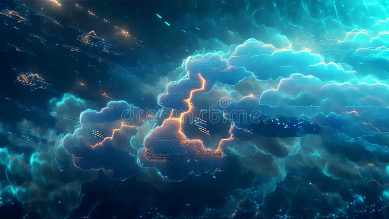 Electric Light of the Cosmos Stock Video - Video of concept, dynamic ...