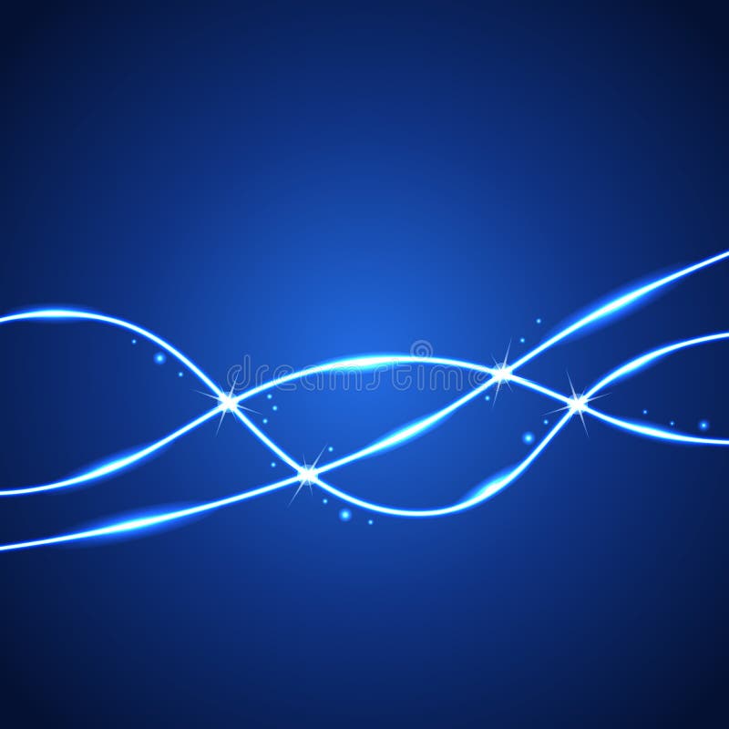 Electric light effect. stock vector. Illustration of effect - 83944806