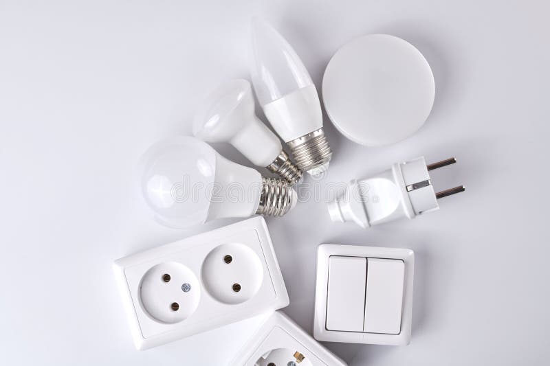 Electric Light Set with Dimmer Switch, Controllable Lighting. Saving ...