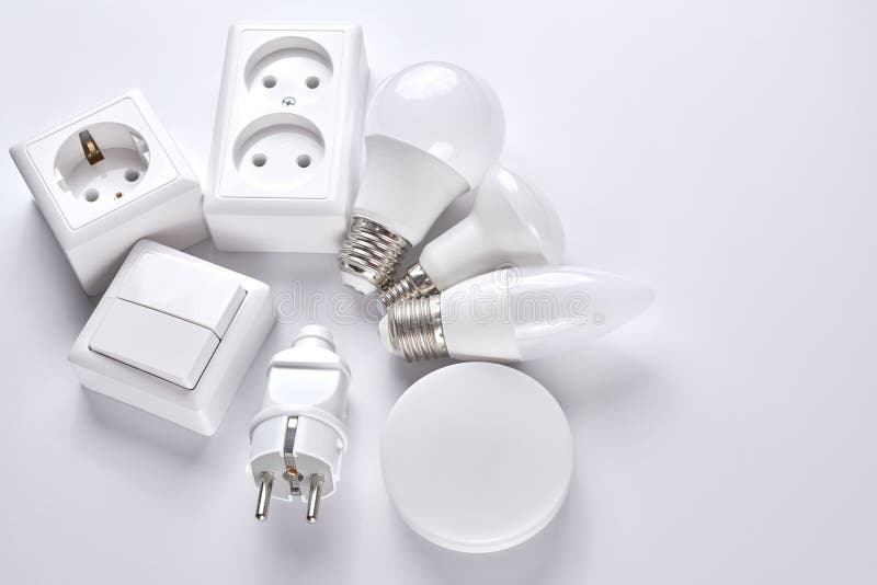 Electric Light Set with Dimmer Switch, Controllable Lighting. Saving ...