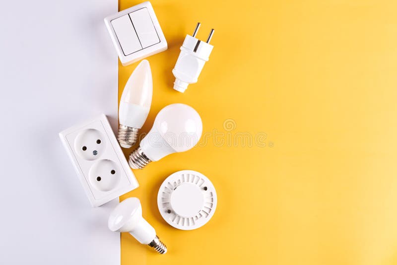 Electric Light Set with Dimmer Switch, Controllable Lighting. Saving ...