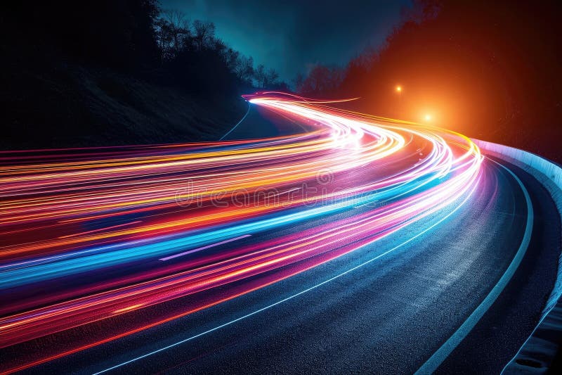 Electric Light Symphony stock illustration. Illustration of symphony ...