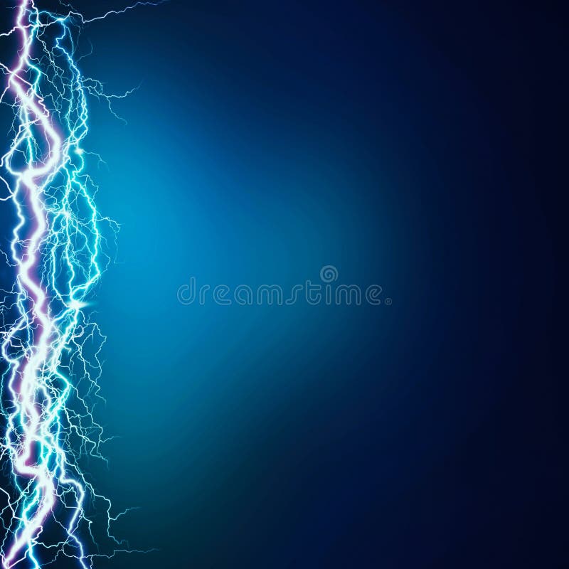 Electric Lighting Effect, Abstract Techno Backgrounds Stock Photo ...