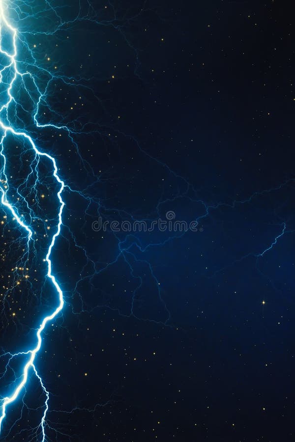 Electric Lighting Effect, Abstract Techno Backgrounds Stock Photo ...