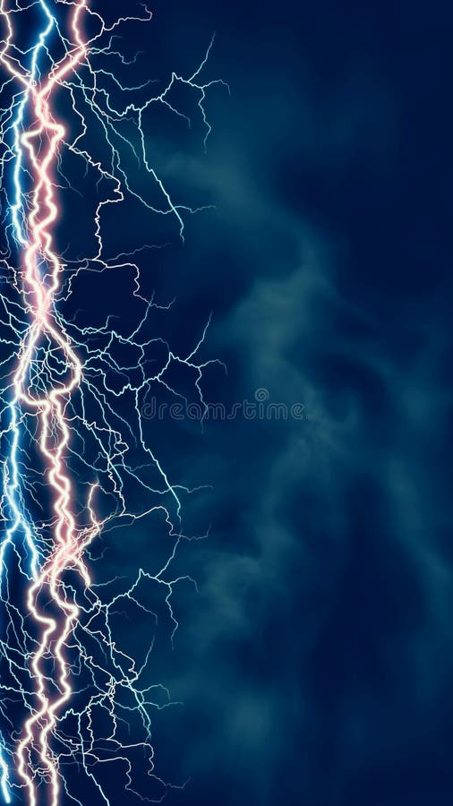Electric Lighting Effect, Abstract Techno Backgrounds Stock Image ...