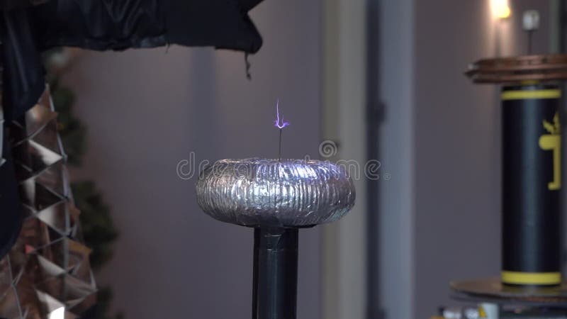 Science Lightning Experiments Stock Footage - Video of flash, danger ...