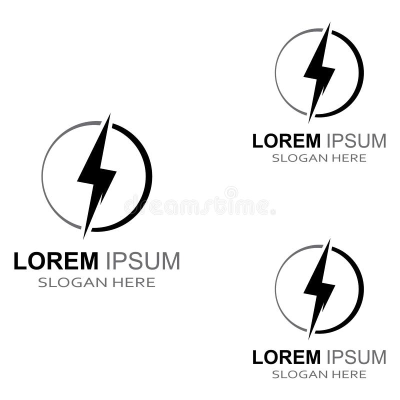 Electric Lightning Logo, Using Modern Vector Illustration Design ...