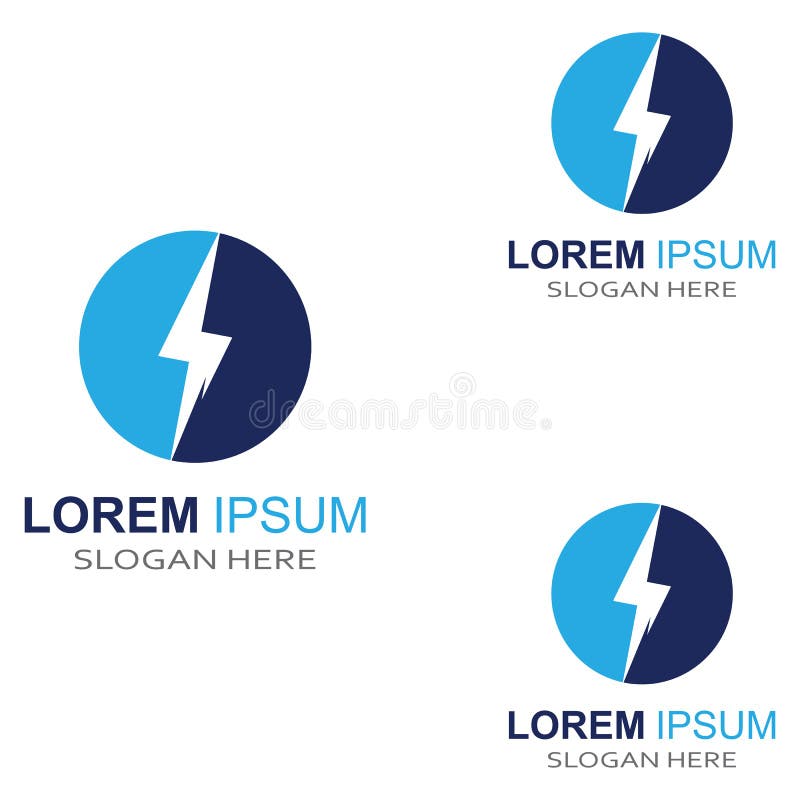 Electric Lightning Logo, Using Modern Vector Illustration Design ...