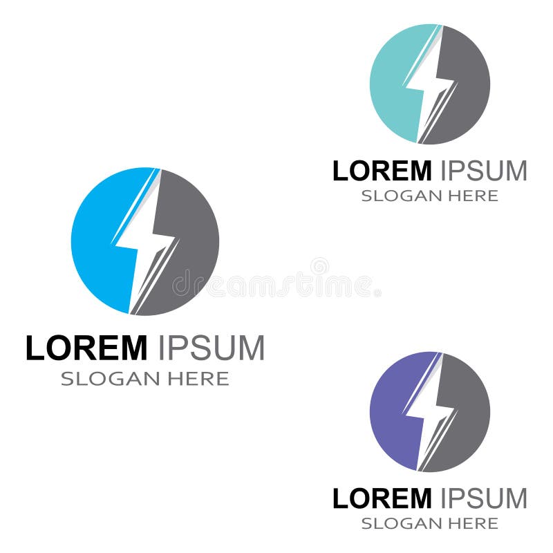 Electric Lightning Logo, Using Modern Vector Illustration Design ...