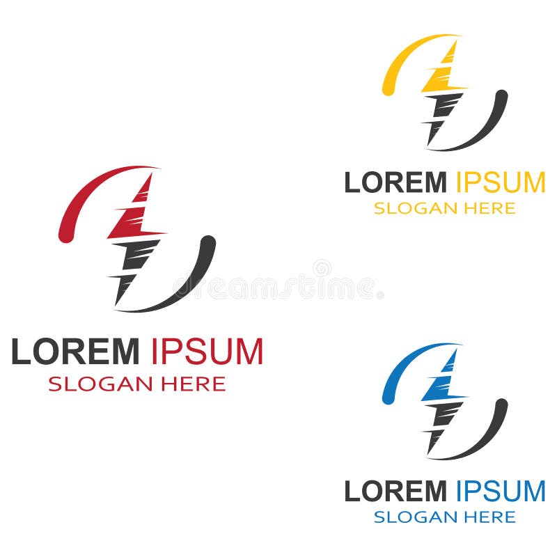 Electric Lightning Logo, Using Modern Vector Illustration Design ...