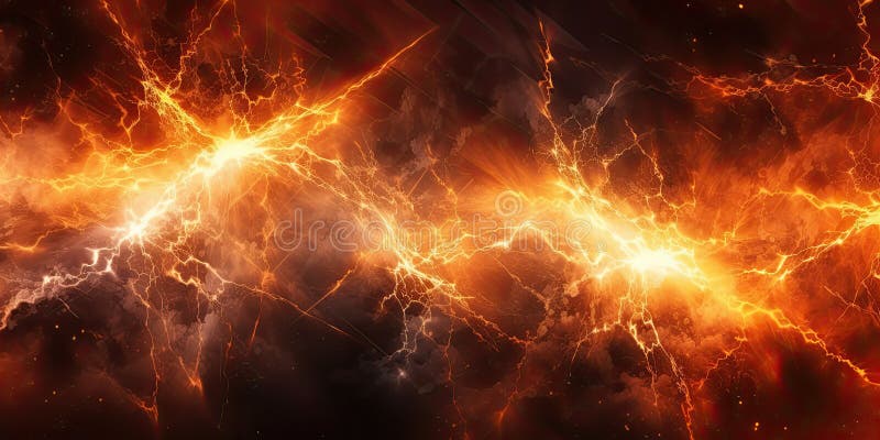 Electric lightning stock illustration. Illustration of glow - 282963068