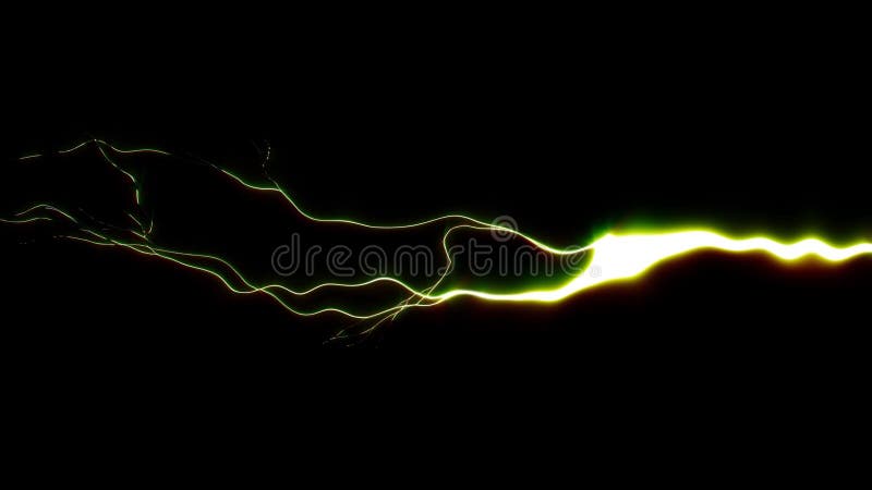 Electric Lightning Strikes Fx Animation Loop Stock Footage - Video of ...