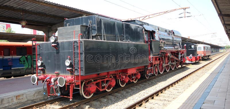 Electric locomotive stock photo. Image of speed, black - 46029230