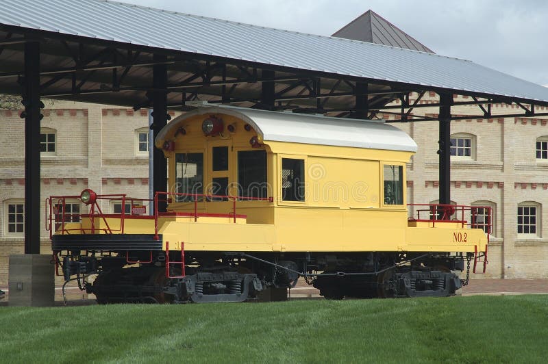 Old Train Cars at Train Station Stock Photo - Image of lorrie ...