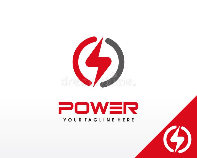 Electric Logo. Electrical Power Logo Design Vector Stock Vector ...