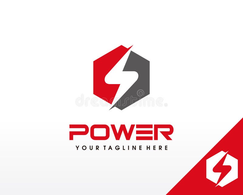 Electric Logo. Electrical Power Logo Design Vector Stock Vector ...