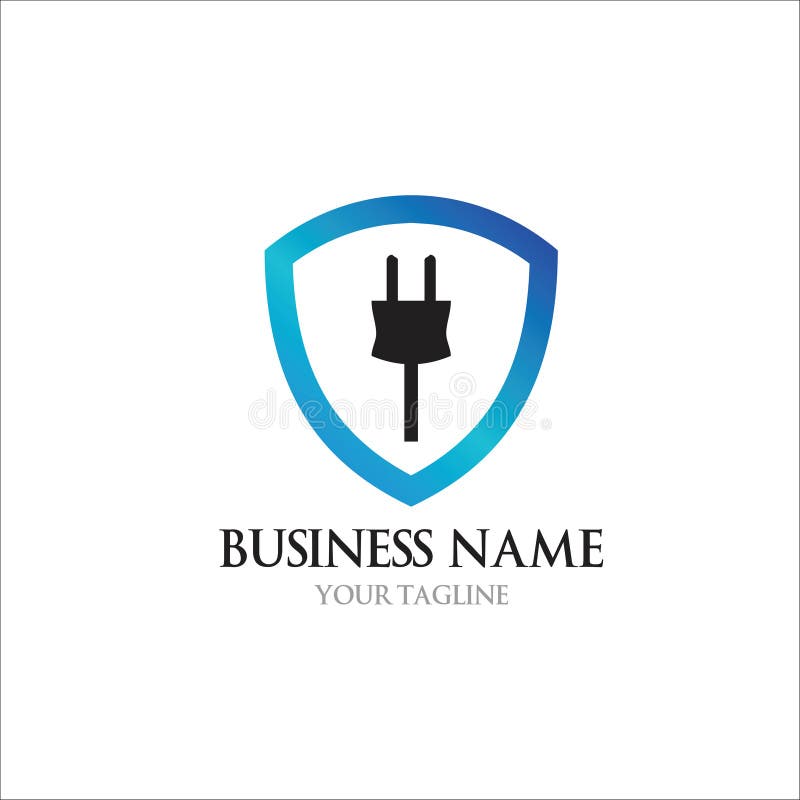 Abstract Electric Energy Logo Stock Vector - Illustration of element ...