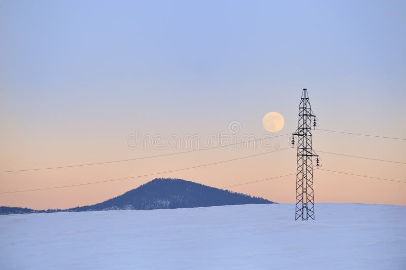 Electric Long Distance Line Picture. Image: 7723087