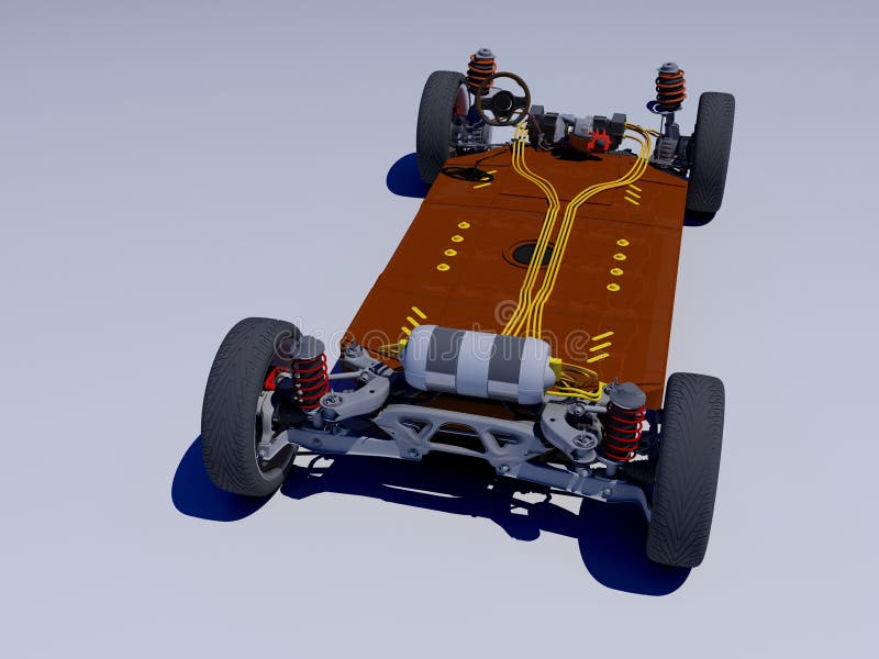 Electric machine model stock illustration. Illustration of painting ...