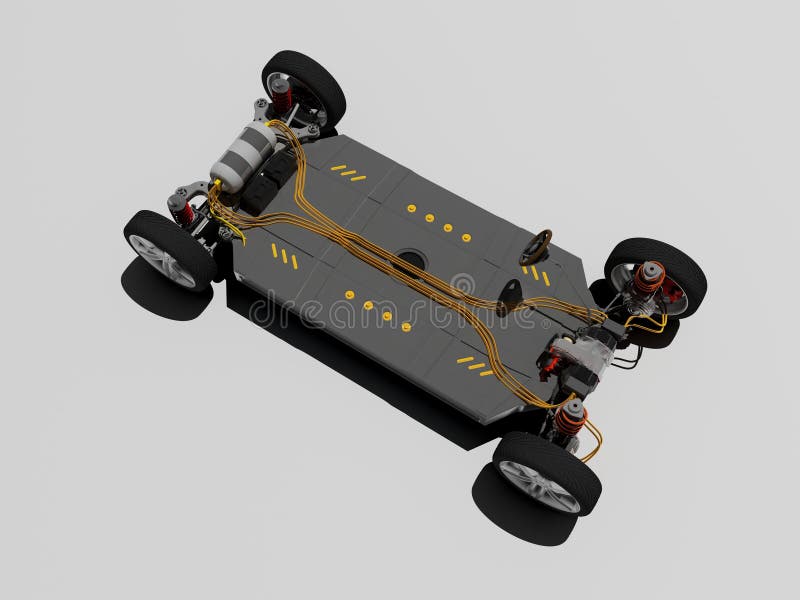 Electric machine model stock illustration. Illustration of graphic ...