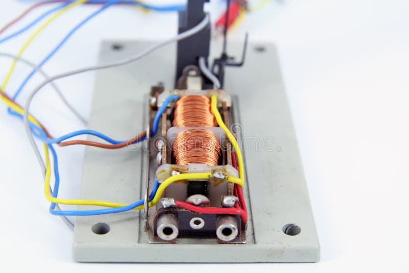 Electric wires stock image. Image of communication, concept - 65522783