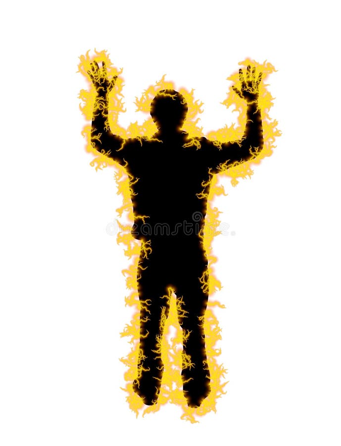 Electric man stock illustration. Illustration of pose - 1748401