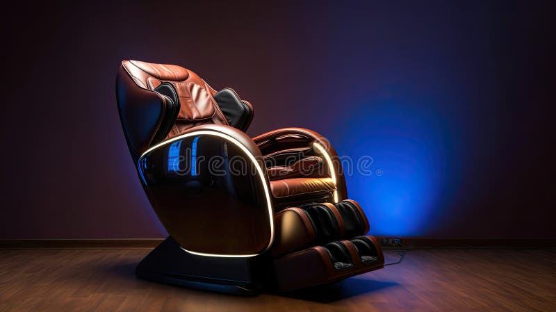An Electric Massage Chair. Generative Ai Stock Illustration ...