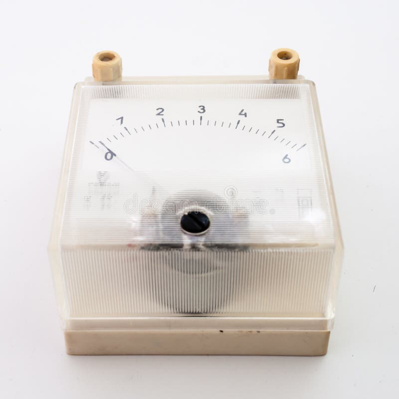Electric measuring device stock image. Image of electrical - 65227987