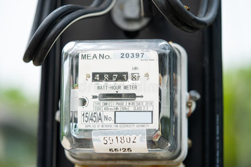 122 Solar Residential Electric Meter Stock Photos - Free & Royalty-Free ...
